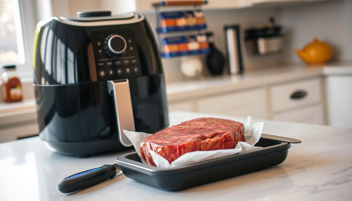 Frozen Steak in Air Fryer: Quick & Juicy Recipe